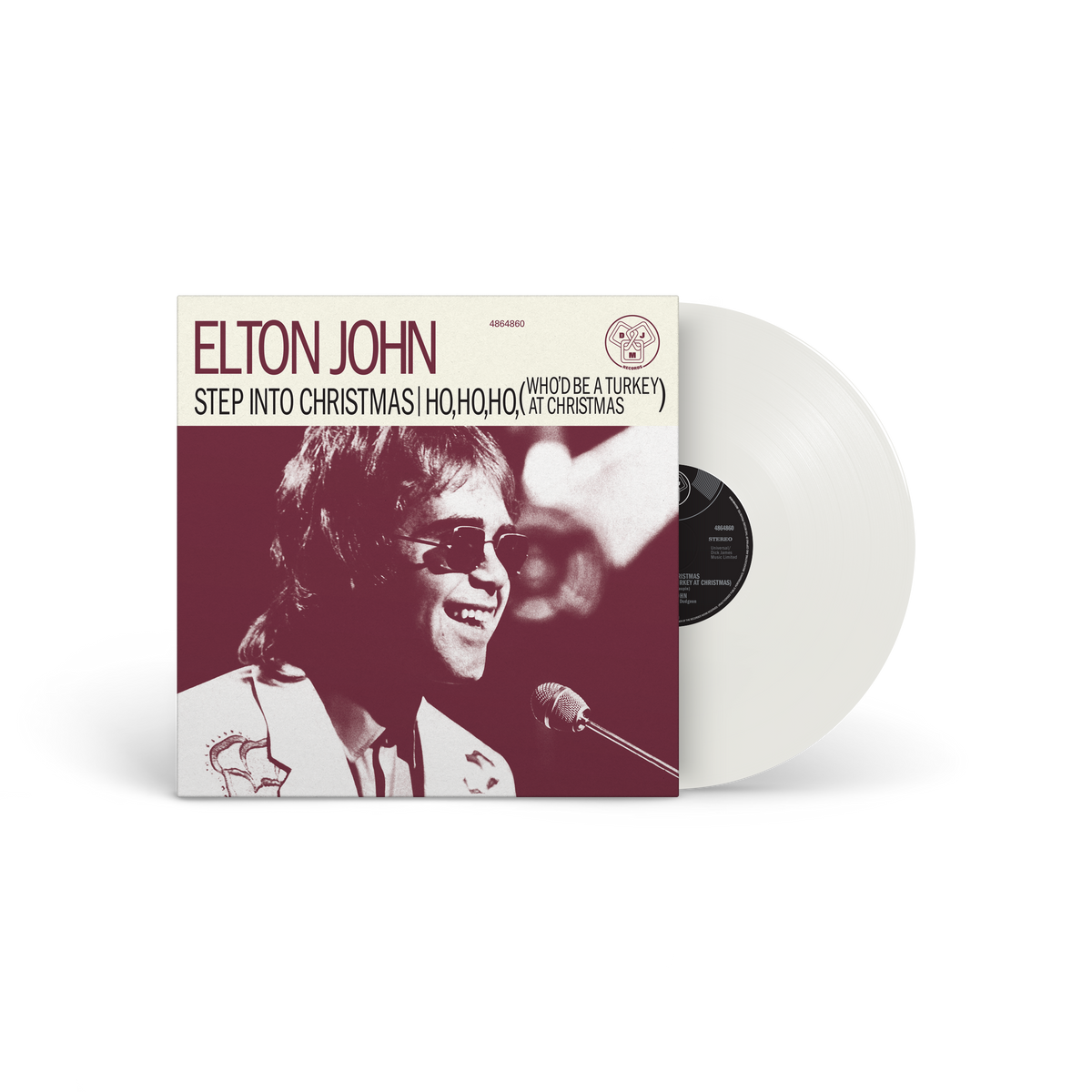 Step Into Christmas: White Vinyl 12" Single - Elton John