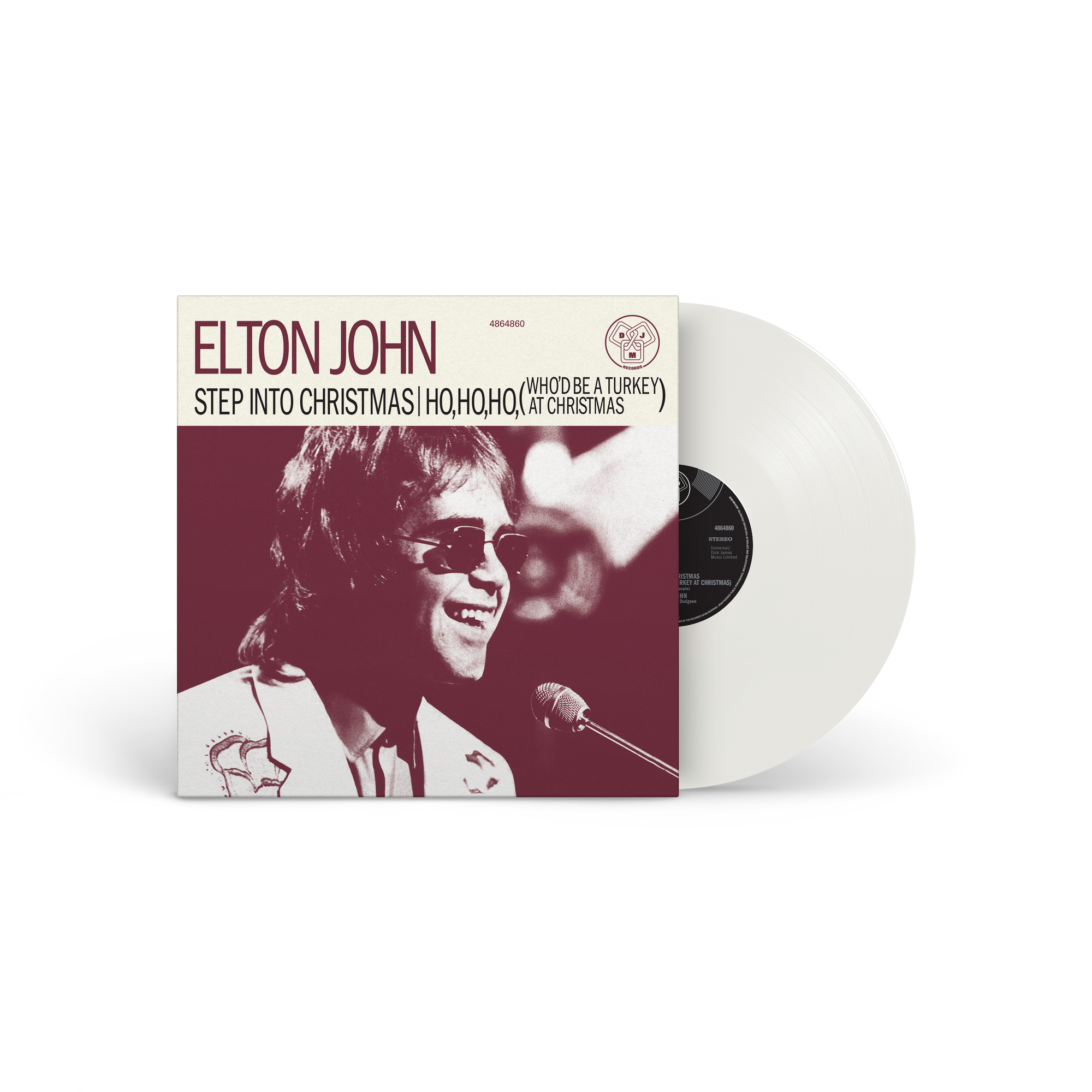 Step Into Christmas: White Vinyl 12" Single - Elton John