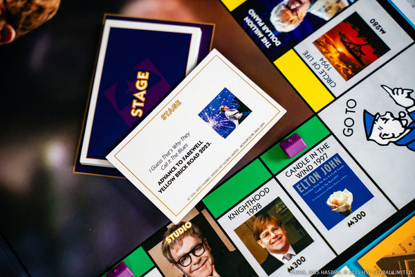 Elton John Monopoly Board Game - Elton John