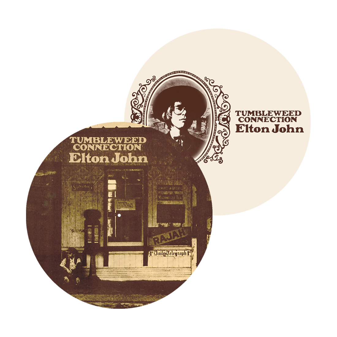 Tumbleweed Connection: Reversible Vinyl Slipmat - Elton John
