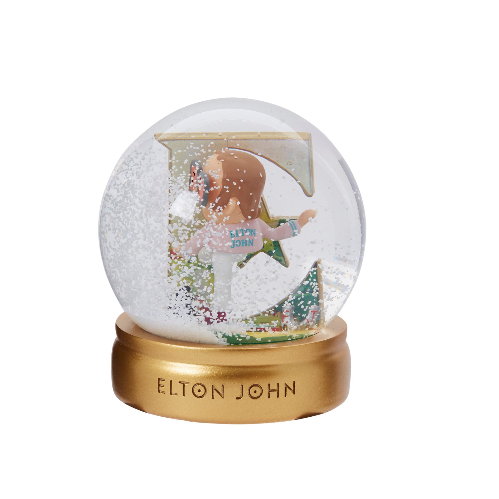 Limited Edition Commemorative Snow Globe - Elton John